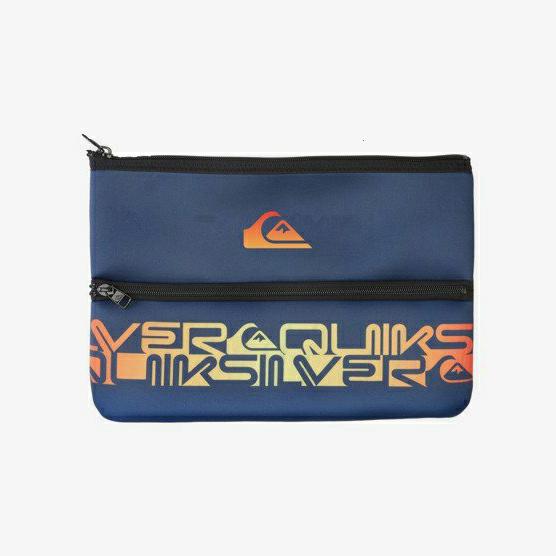 Quiksilver Blocked Jumbo Pencil Case BLACK/GREY, NAUTICAL BLUE ...