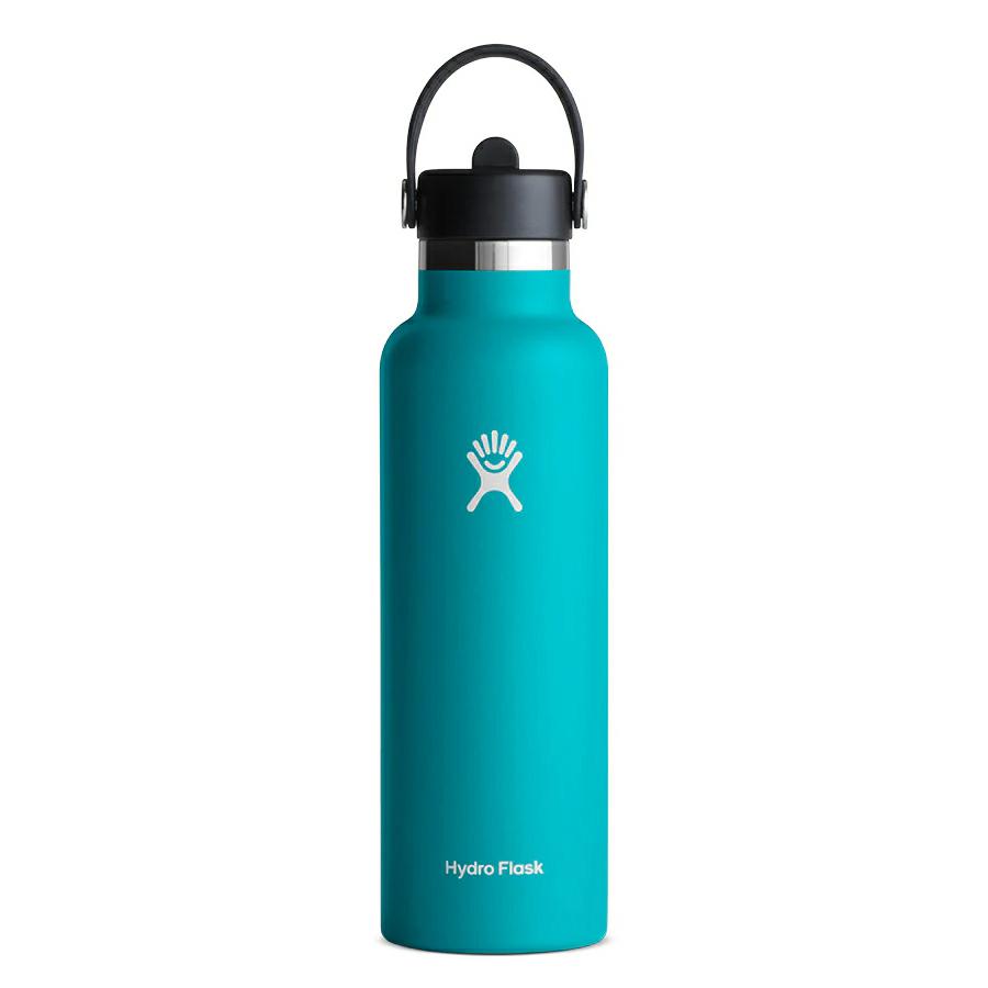 Hydro Flask Hydro 21OZ Standard Mouth With Flex Straw Cap SNAPPER ...
