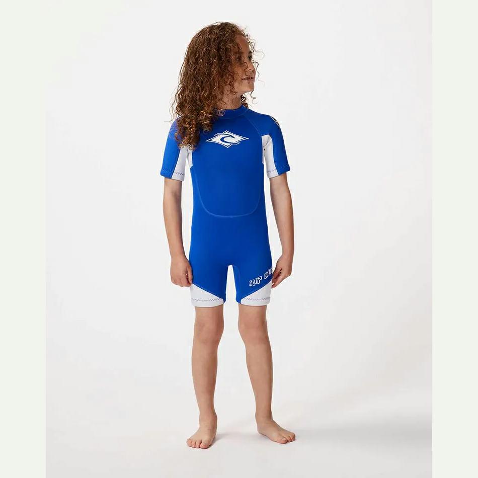 Rip Curl Groms Omega Back Zip Springsuit Wetsuit PINK, PURPLE, BLUE ...