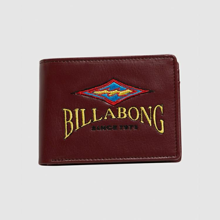 Billabong Range Wallet NAVY, BRICK - Southern Man