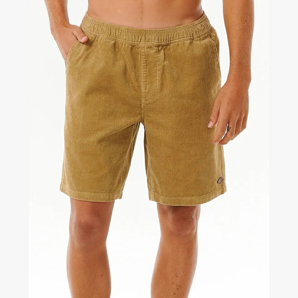 Rip Curl Classic Surf Cord Volley DARK KHAKI - Southern Man