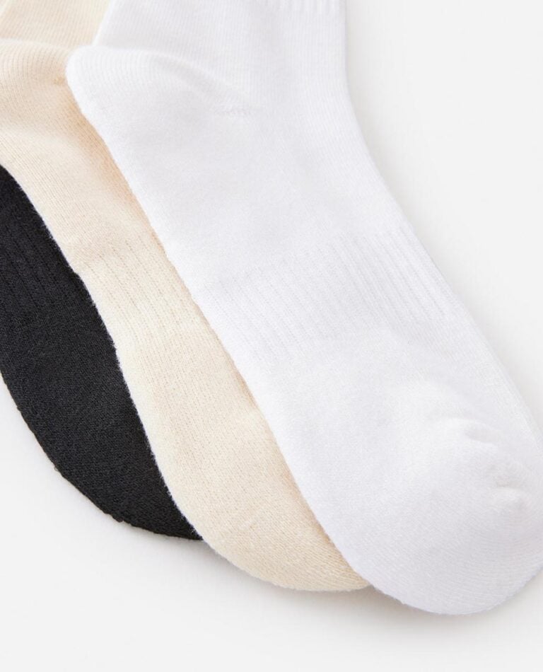 Rip Curl Women's Icons of Surf Sock - 3 Pack NATURAL - Southern Man