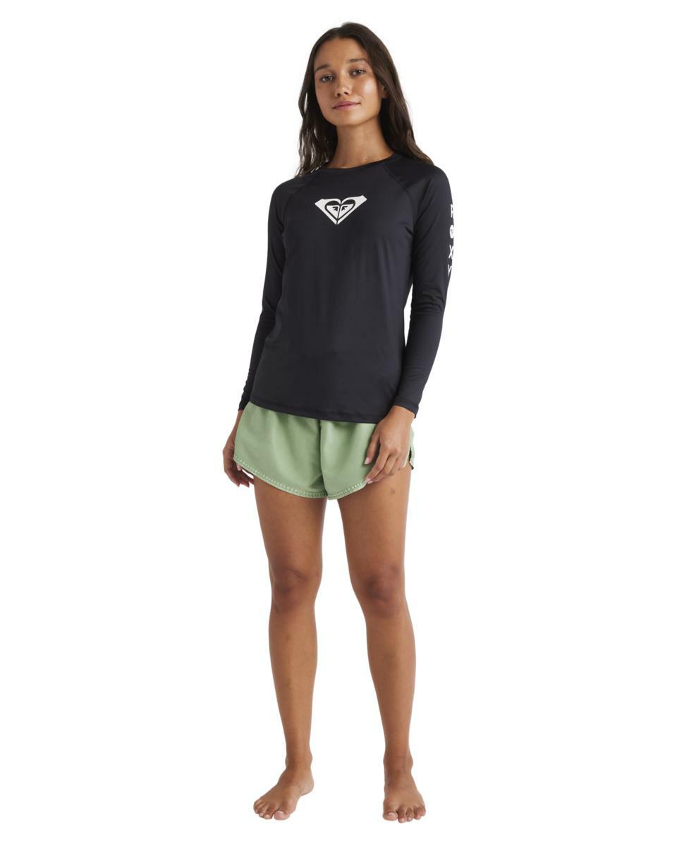 Roxy Essentials - Long Sleeves Upf 50 Surf T-Shirt For Women ANTHRACITE ...