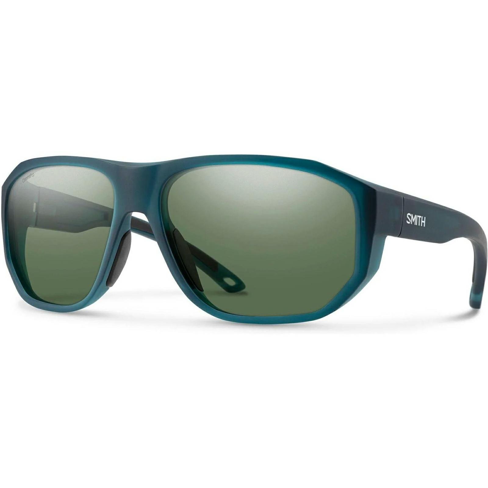 Smith Optics Outrigger Matte Pacific Crystal Polarised Gray Green MATTE ...