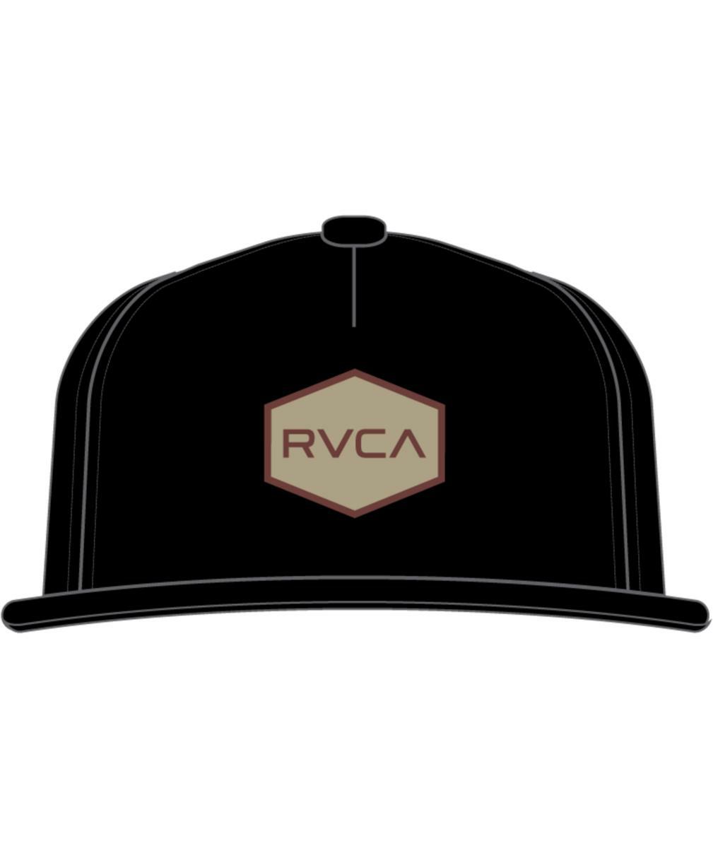 RVCA Commonwealth Patch Snapba BLACK - Southern Man