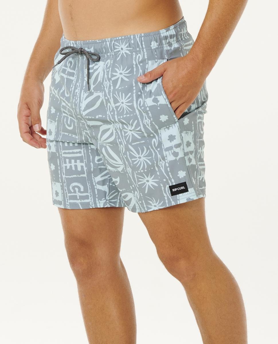 Rip Curl Sessions Volley MINERAL BLUE, WASHED BLACK - Southern Man