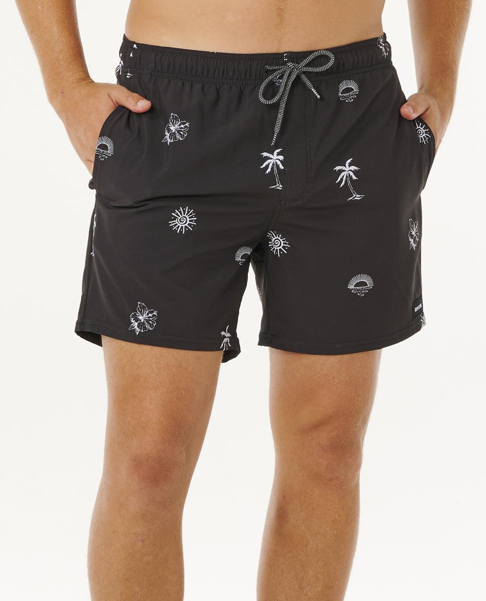 Rip Curl Sessions Volley MINERAL BLUE, WASHED BLACK - Southern Man