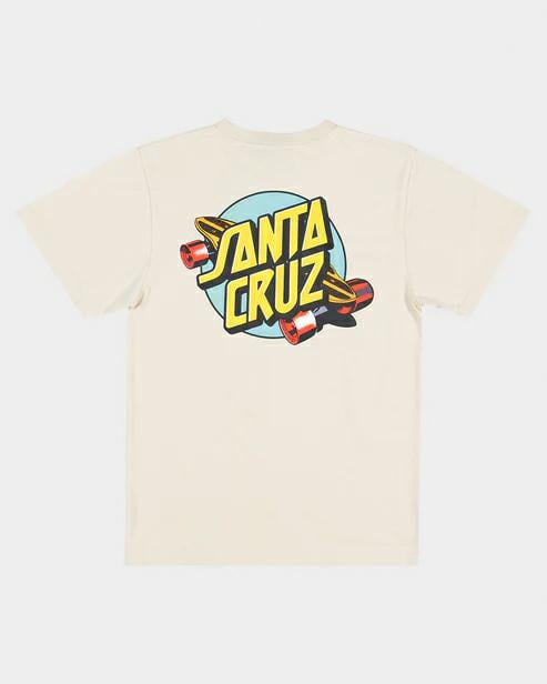 Santa Cruz Skateboards Summer 76 Ss Tee NATURAL - Southern Man